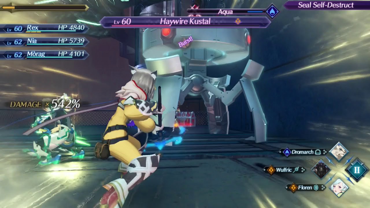Lv 60 Haywire Kustal . Optional Boss .World Tree . Xenoblade Chronicles ...