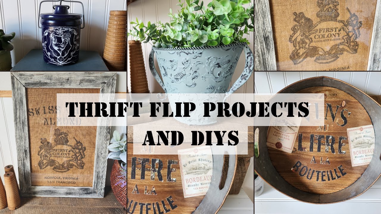 Thrift Flips and DIYs | Vintage and Farmhouse Inspired | Upcycled Home ...