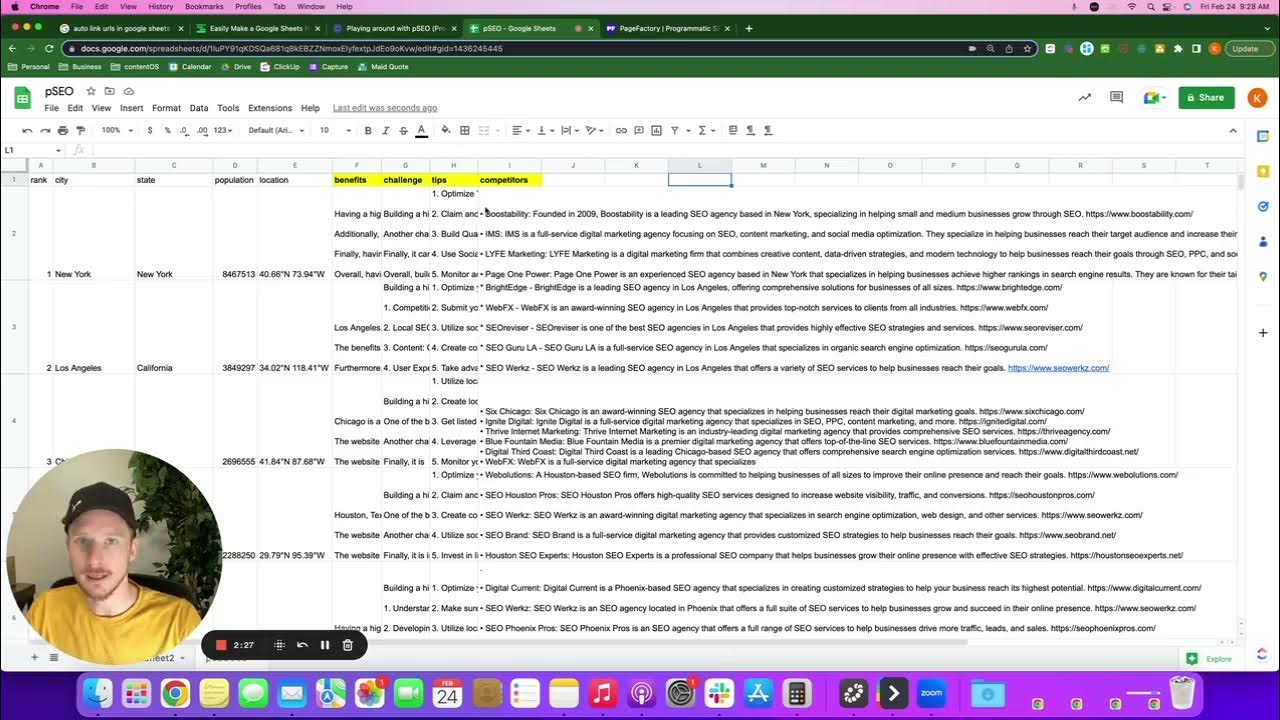 How I M Using Pagefactory For My Most Recent Programmatic Seo Project Youtube