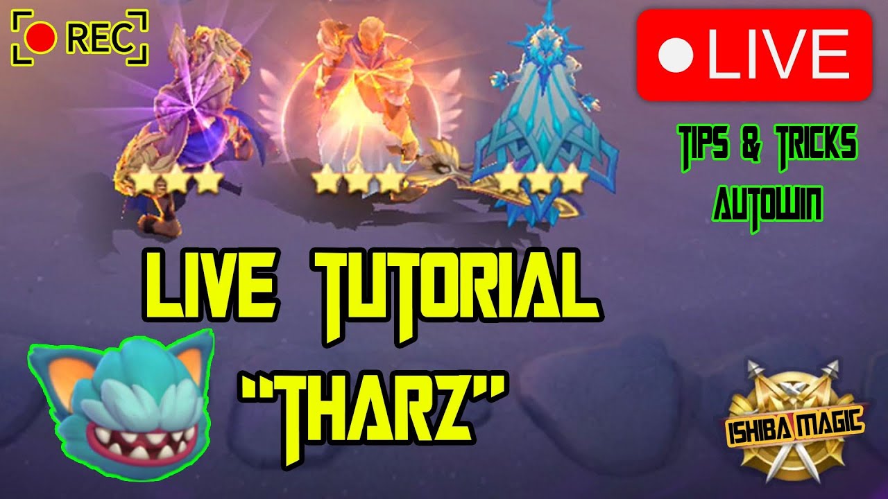 LIVE TUTOR THARZ SKILL 3 GUYS..!! 🔥NO SKIP AUTO JAGO..!! 😎 - MAGIC ...