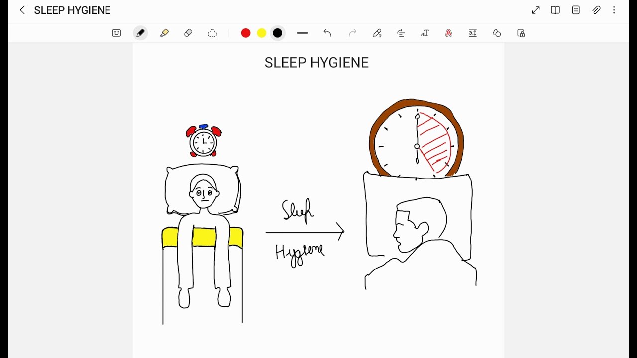 SLEEP HYGIENE | 8 STEPS FOR A BETTER SLEEP WAKE CYCLE - YouTube