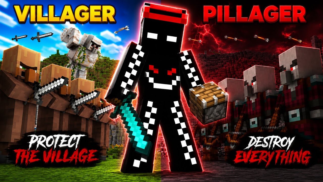 Villagers Army vs Pillagers Army 😱 | Minecraft Epic Battle - YouTube