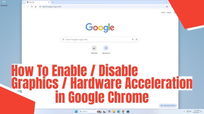 How To Enable Graphics Hardware Acceleration In Google How To Enable