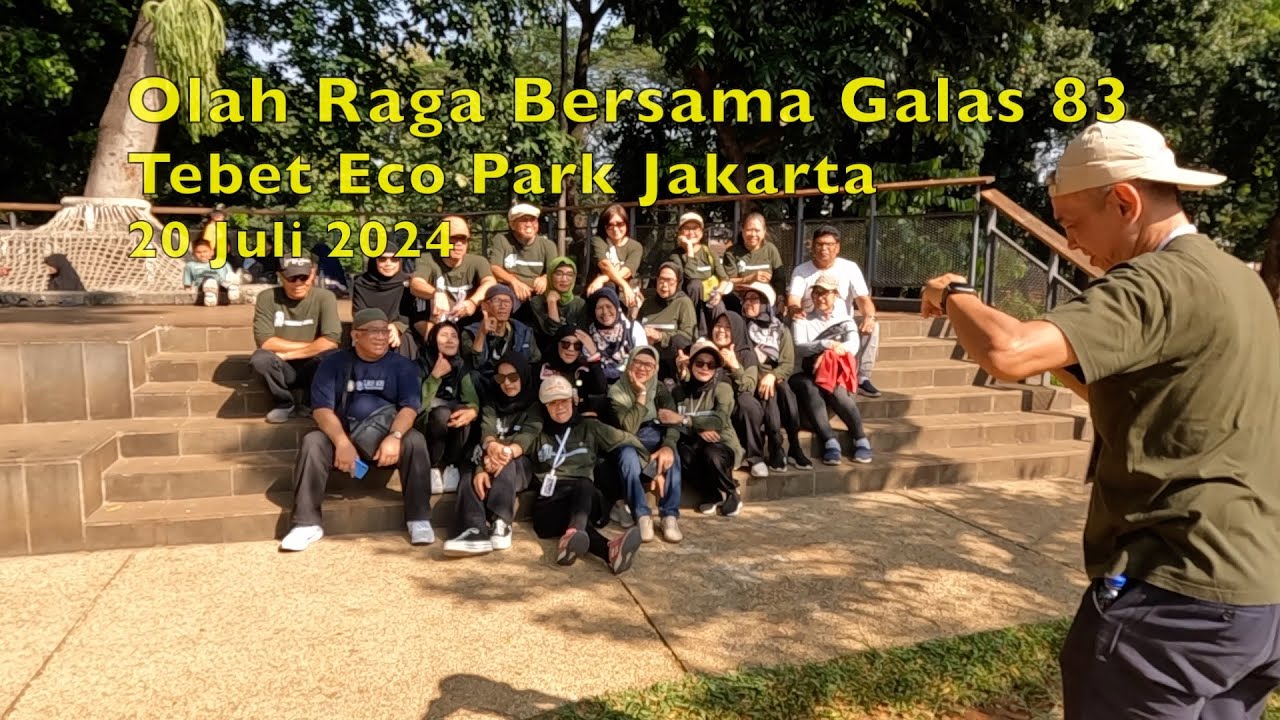 Olah Raga Bersama Galas 83, Jakarta, 20 Juli 2024 - YouTube