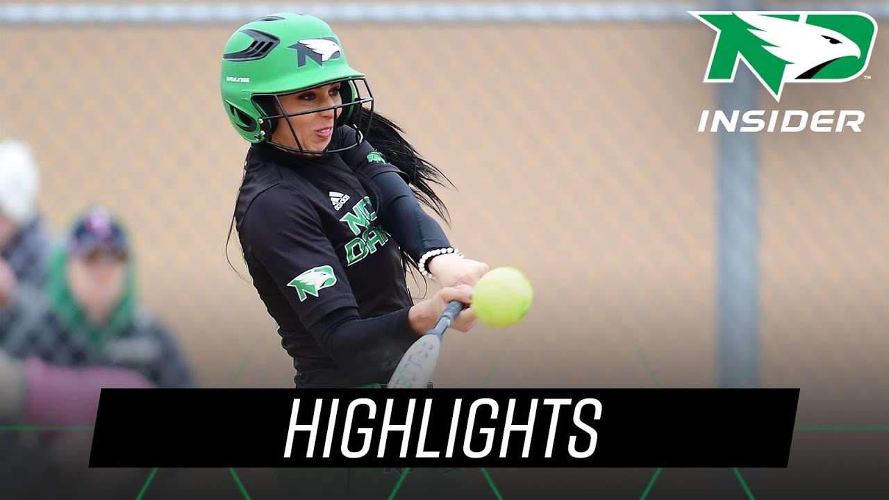 North Dakota vs. South Dakota State | Highlights | UND Softball | 4/28 ...