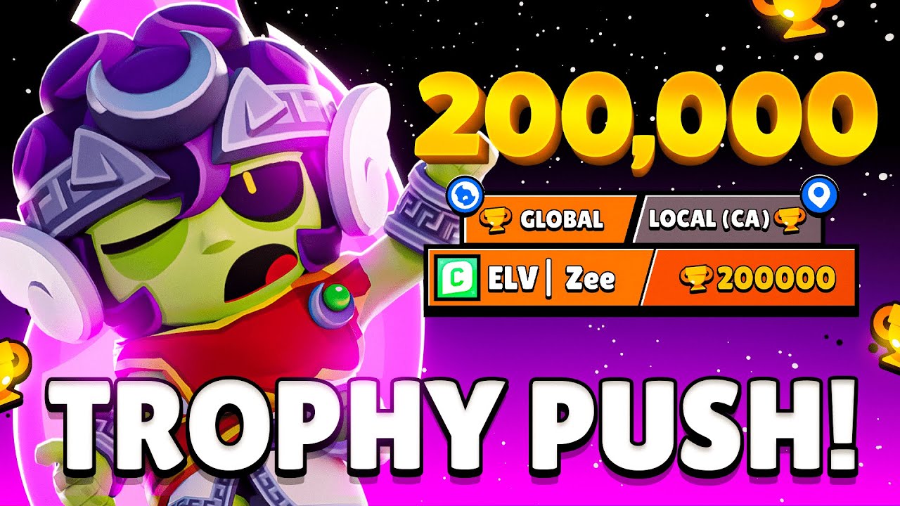 200K TROPHY PUSH PART 1 - YouTube