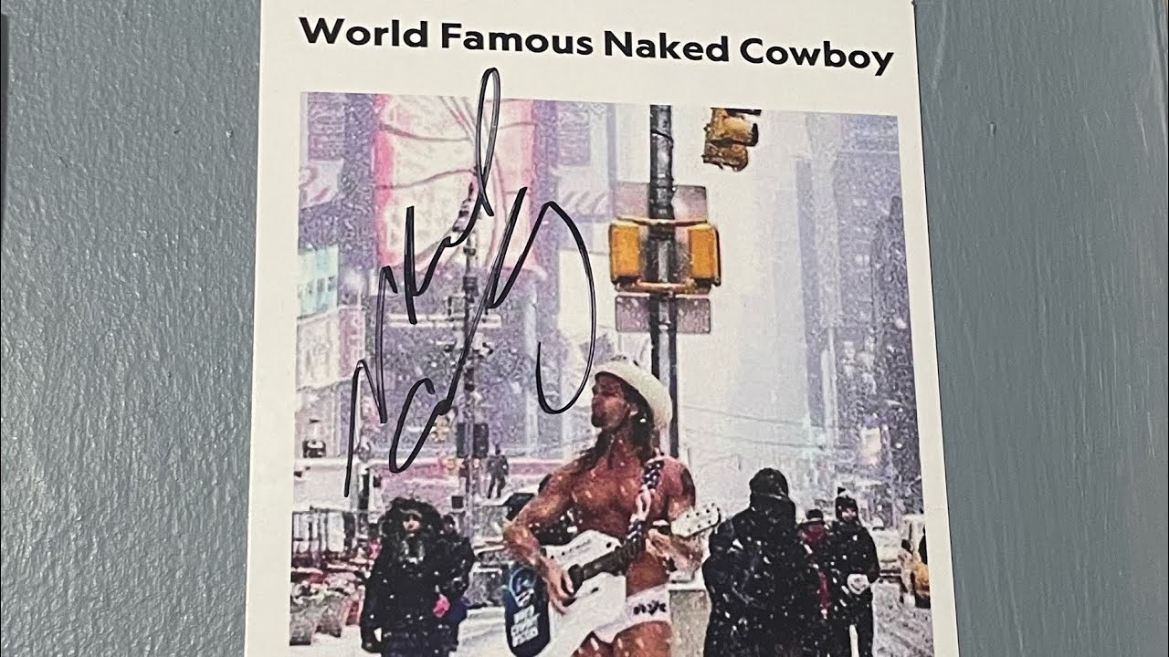 The Naked CowBoy New York City - YouTube