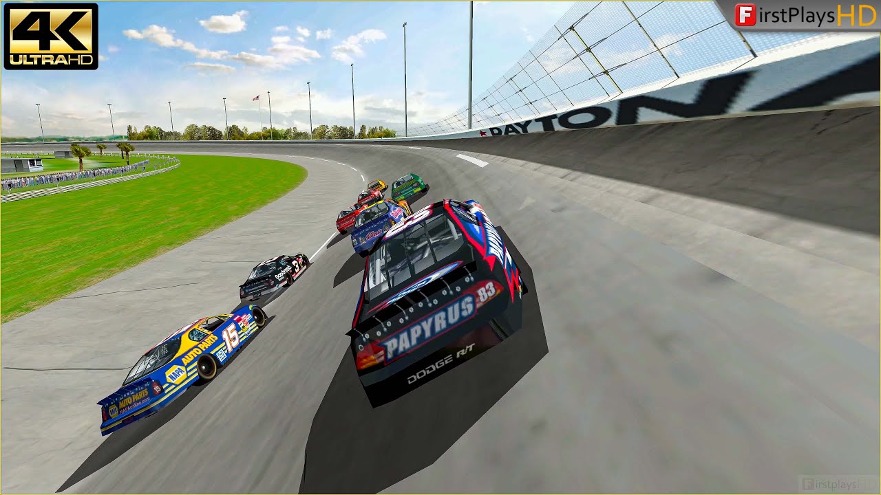 NASCAR Racing 4 (2001) - PC Gameplay 4k 2160p / Win 10 - YouTube