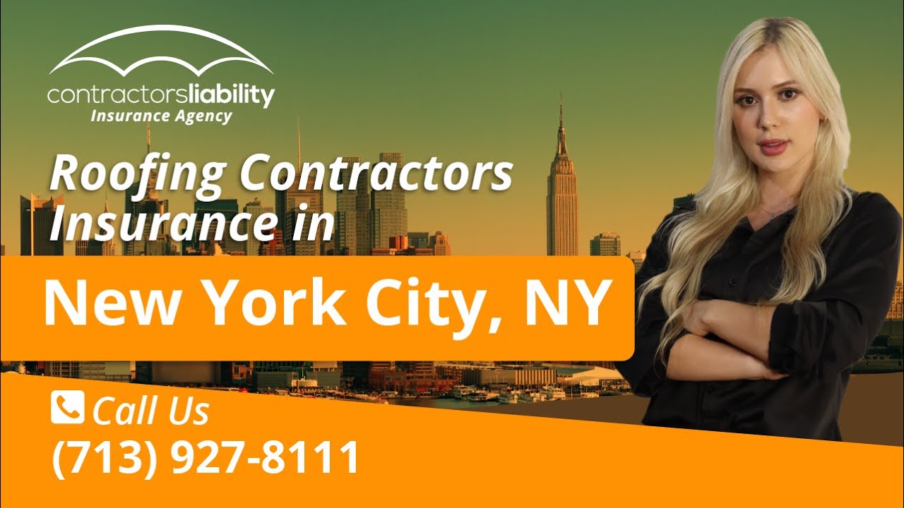 Insurance for Roofing Contractors in New York City - YouTube