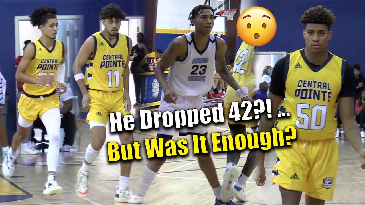 6'10 Jordan Burks DROPS 42 vs TOP NATIONAL PROGRAM CPCA!.. But Was It ...