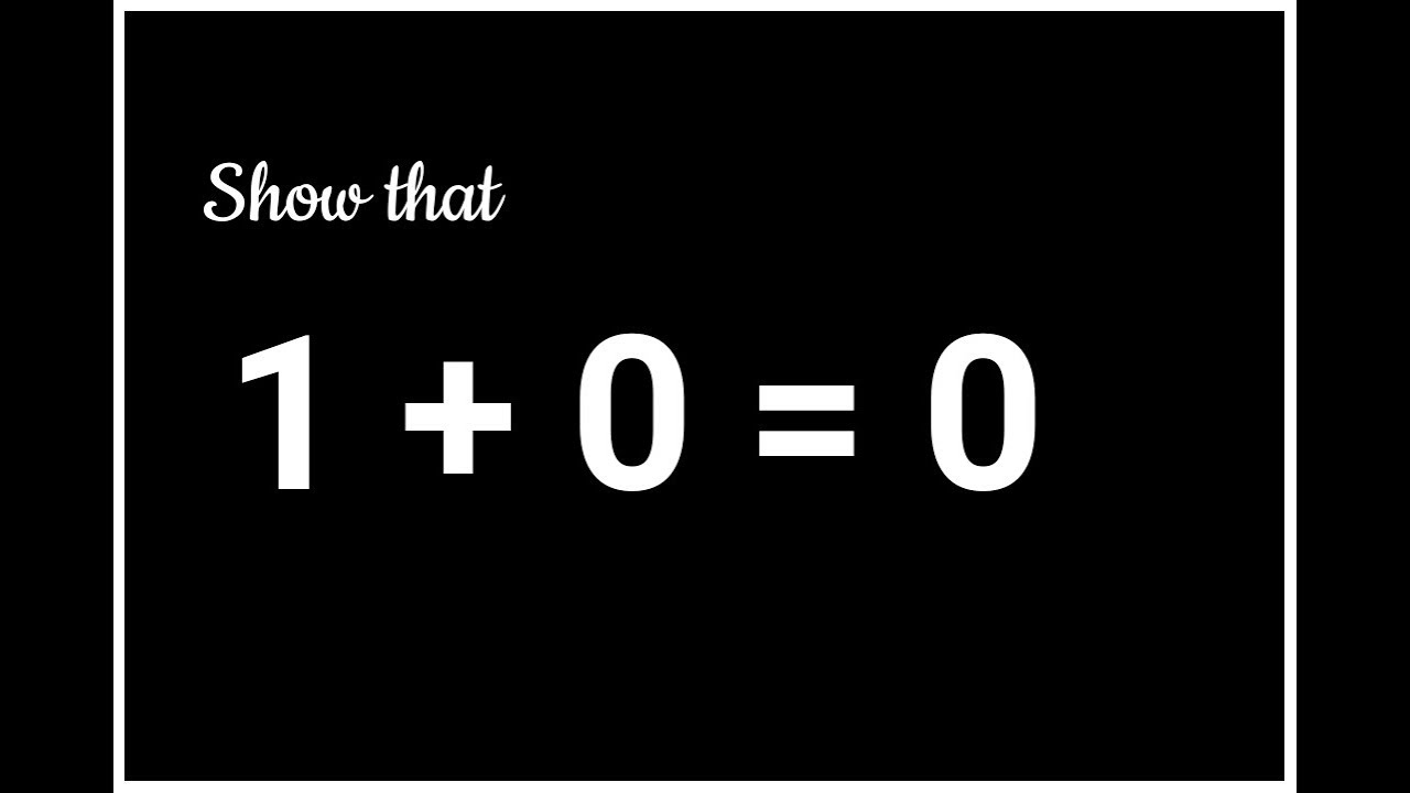 Simple way to confuse your math teacher. - YouTube