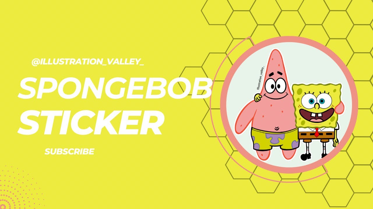 Spongebob Sticker Fun: Creating Awesome SpongeBob Stickers - YouTube