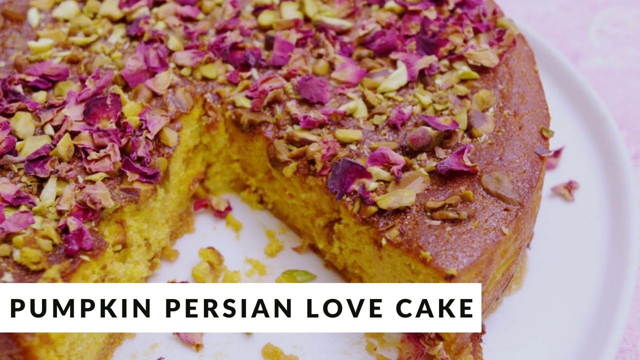 Pumpkin Persian Love Cake by Elena Duggan and Khanh Ong - YouTube