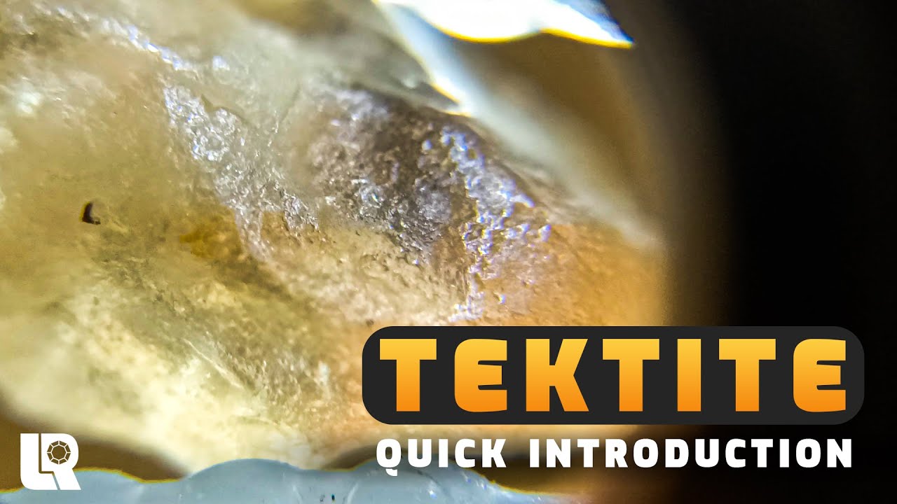 The Mysterious Stone from Space: What is a Tektite?🌠 #Tektite # ...