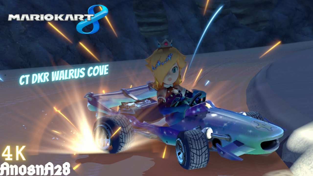 Mario kart 8: CT DKR Walrus Cove [4K] - YouTube