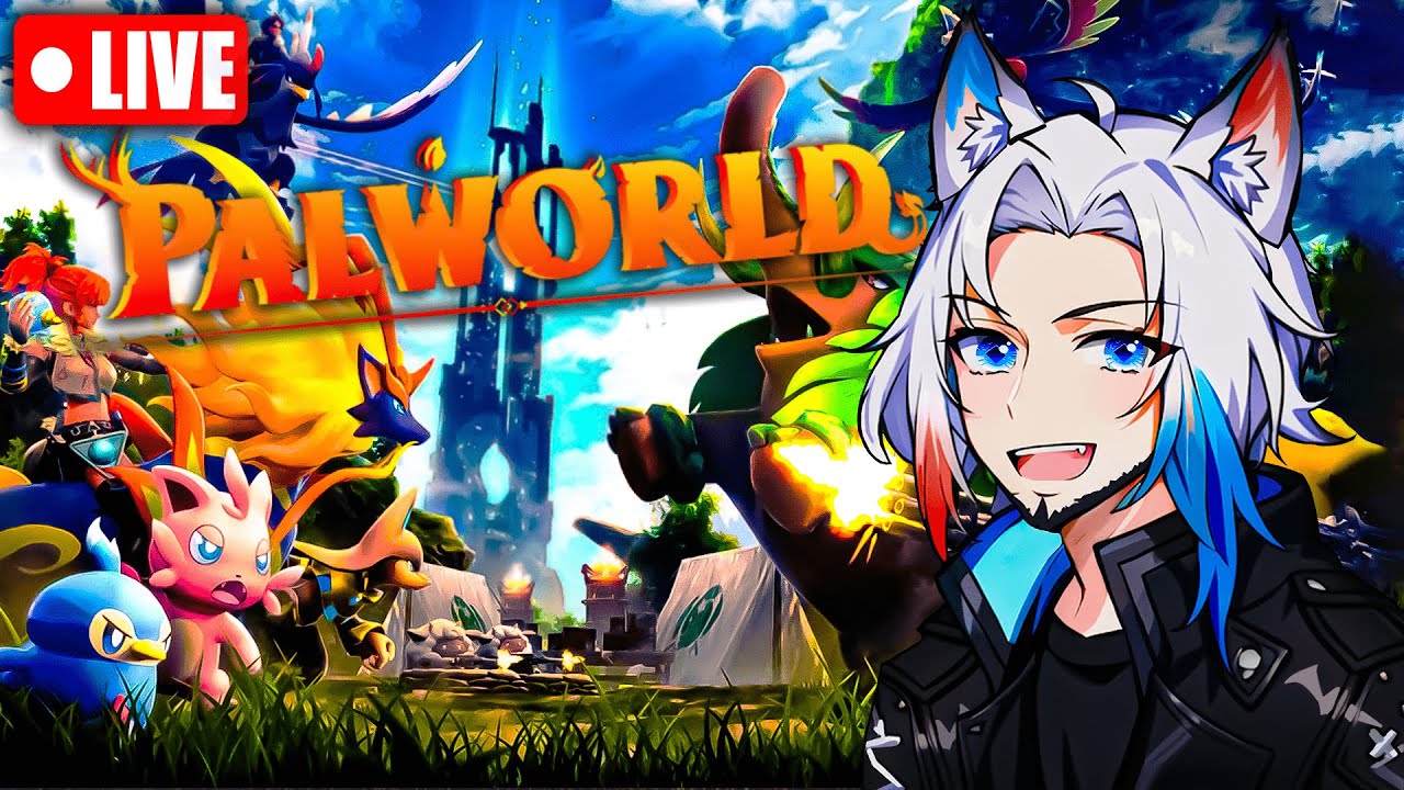 🔴LIVE! | LETS START THIS POKEMON CLONE! | PALWORLD - YouTube