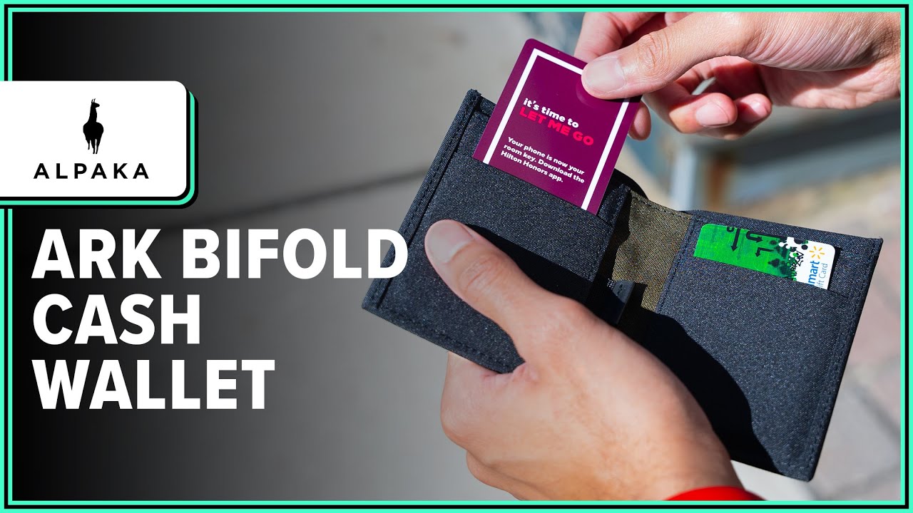 ALPAKA ARK Bifold Cash Wallet Review (2 Weeks of Use) - YouTube