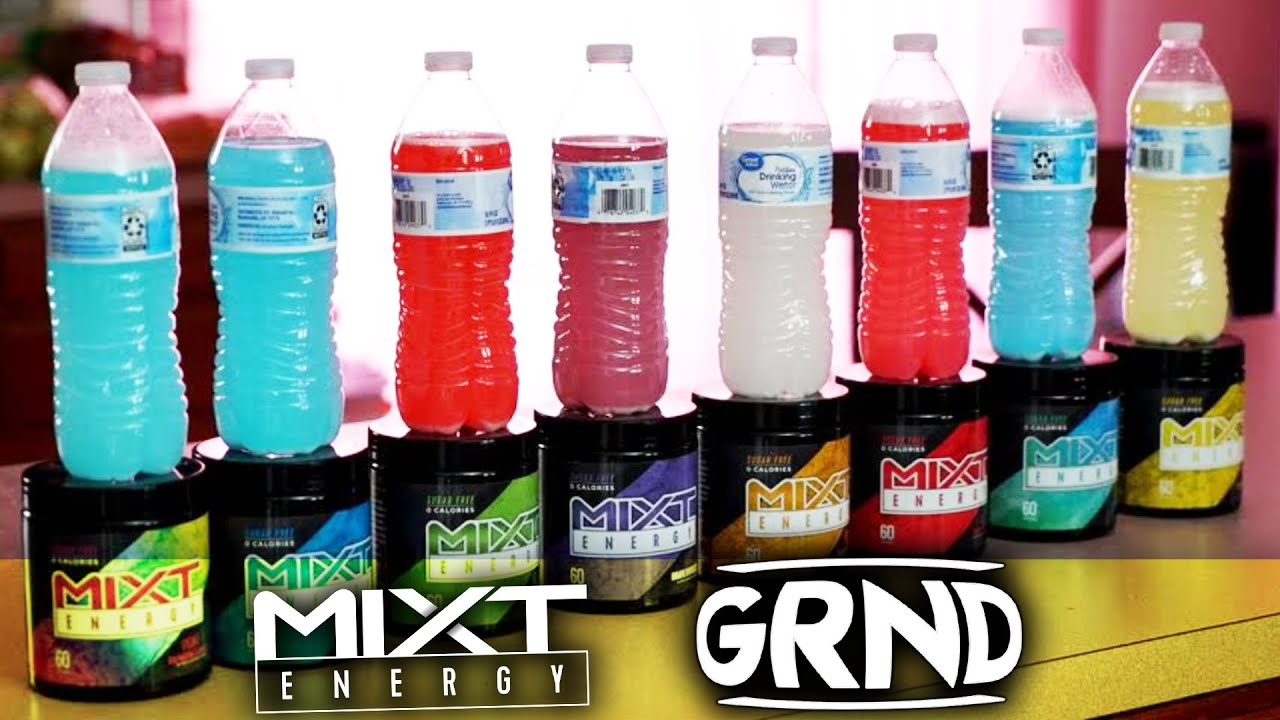 Tasting all the Flavors of MIXT Energy (feat. Andrew Yalo) - YouTube