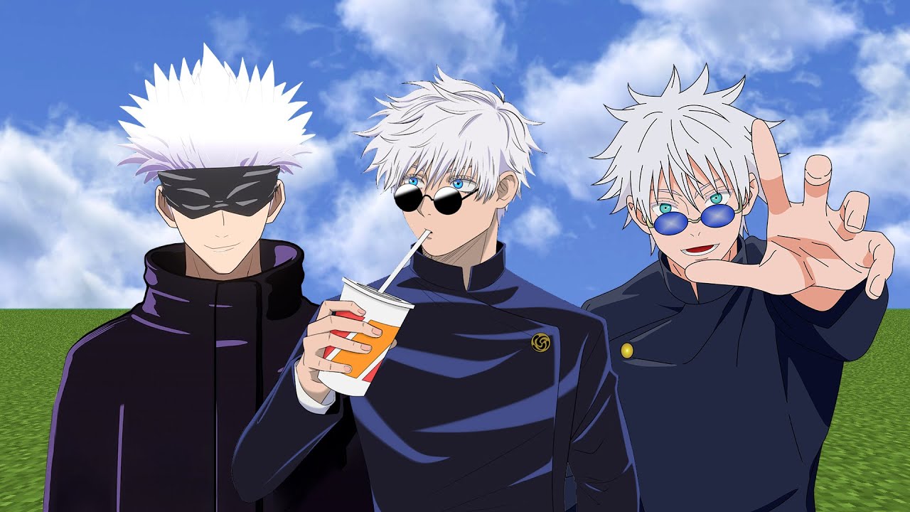 Satoru Gojo All Battles (1-236 chapters) in Minecraft - YouTube