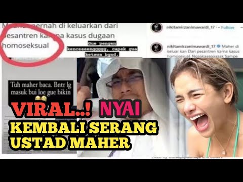 makin memanas ustadz maher vs nyai nikita mirzani