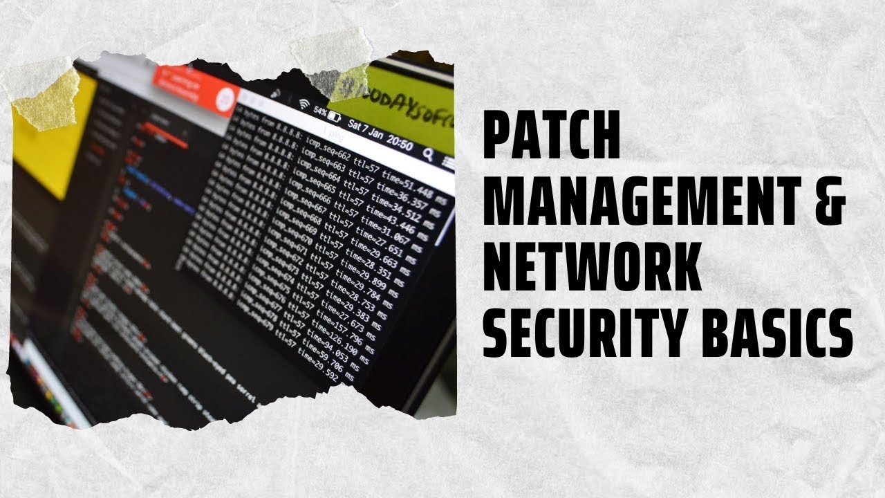 Patch management network security basics - YouTube