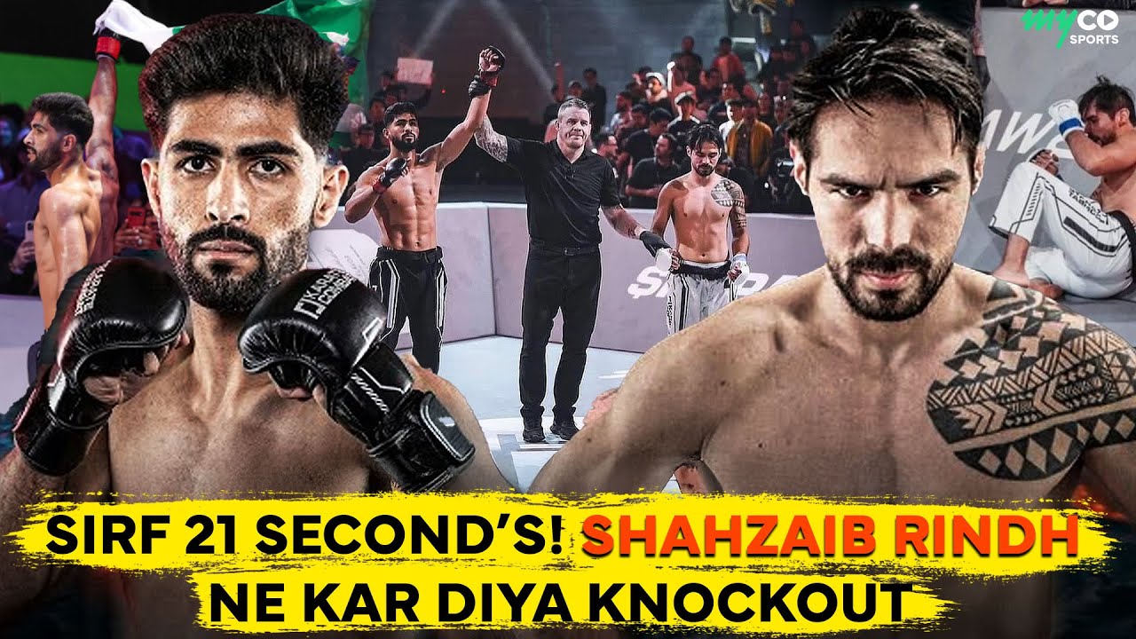 DON'T BLINK! Shahzaib Rind Delivers Devastating 21-Sec KO - Best of ...