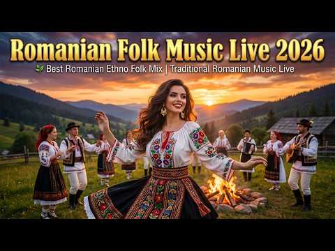 Romanian Folk Music Live 2026 🌿 Best Romanian Ethno Folk Mix | Traditional Romanian Music Live