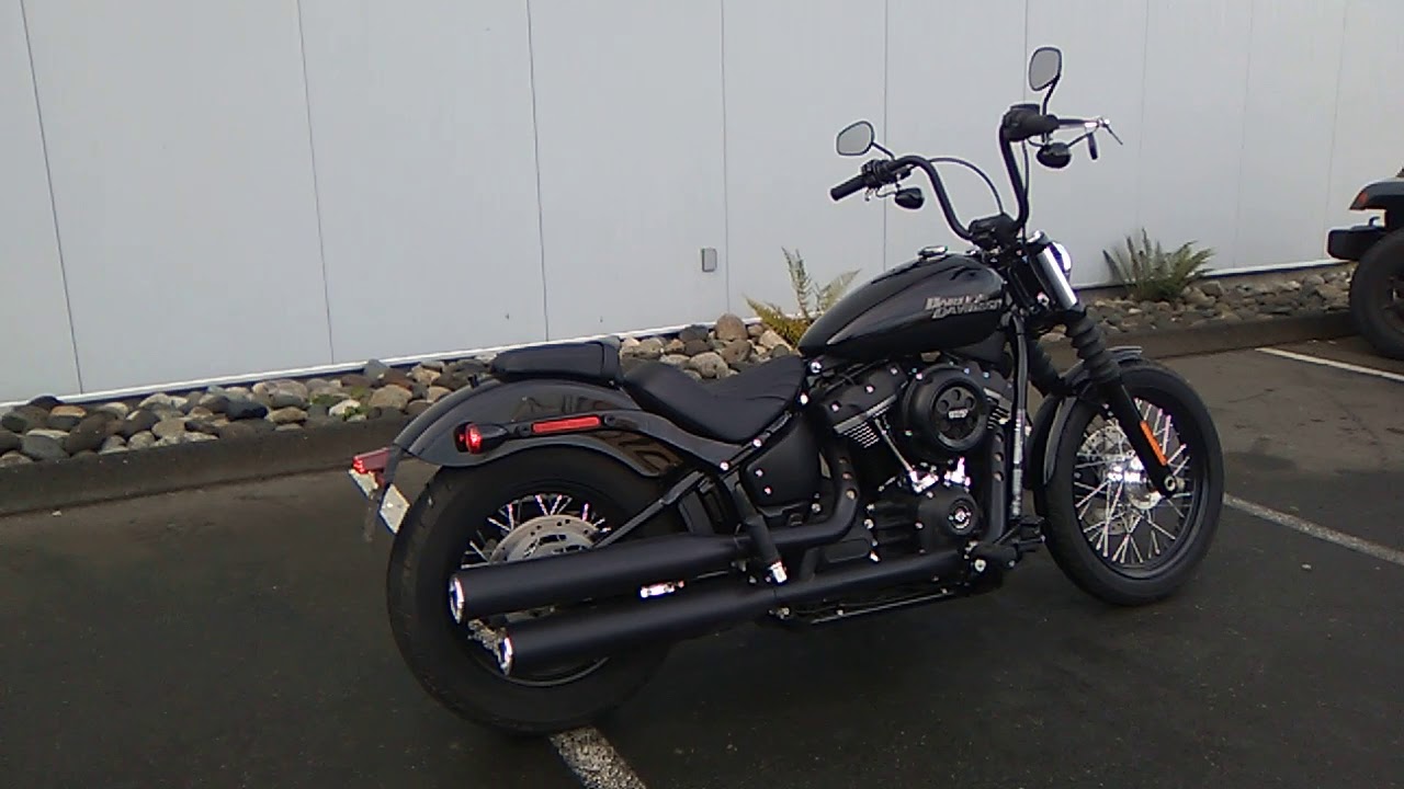 2018 Harley-Davidson FXBB Street Bob Custom - YouTube