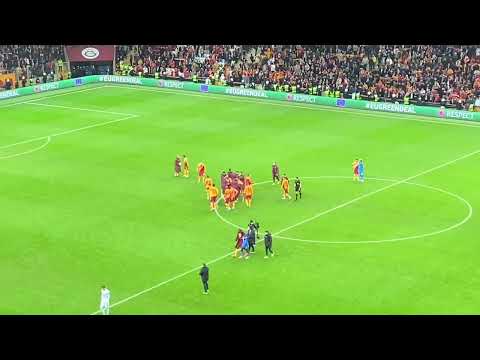 Şereftir Seni Sevmek Galatasaray4-2Marsilya maç sonu #Galatasaray #ultraslan