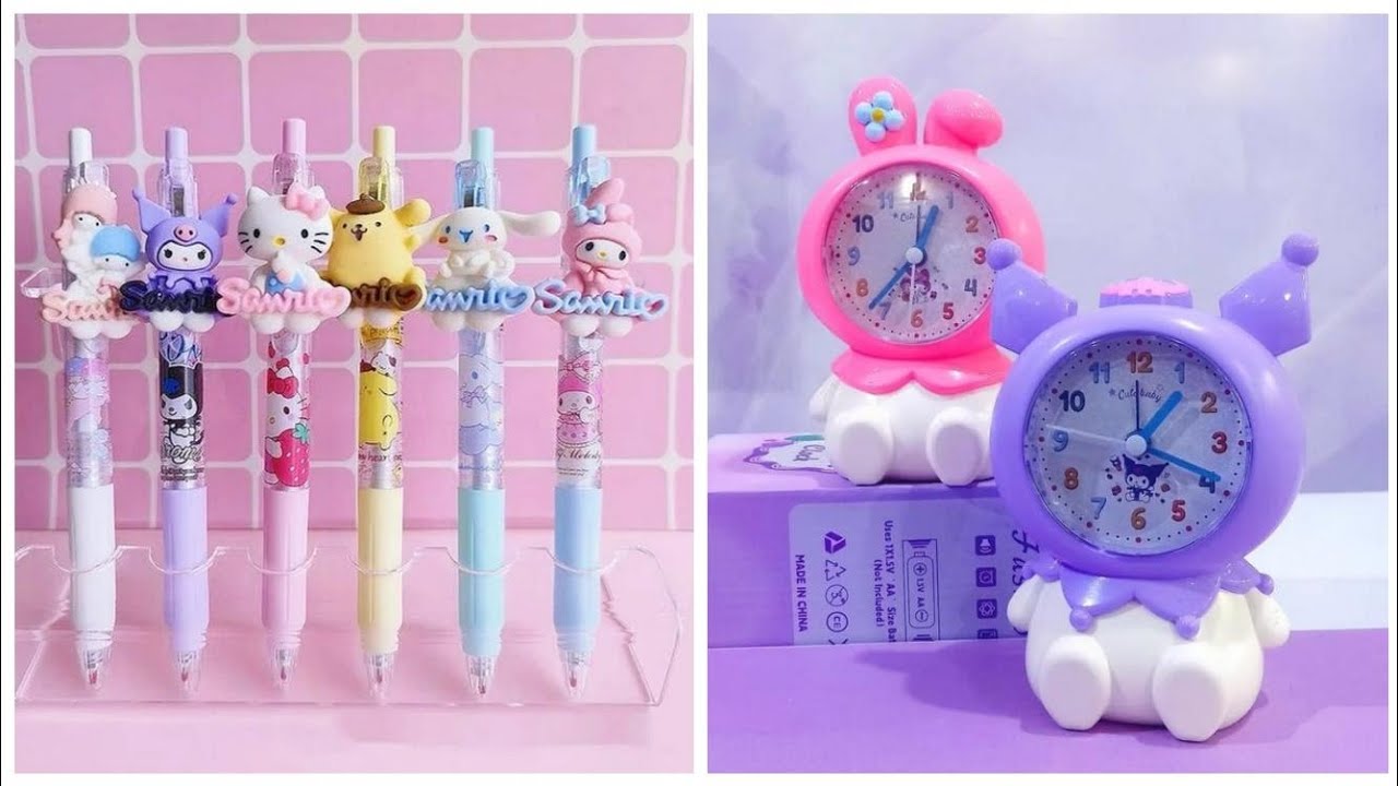 Cute Temu Finds | sanrio art and craft supplies - YouTube