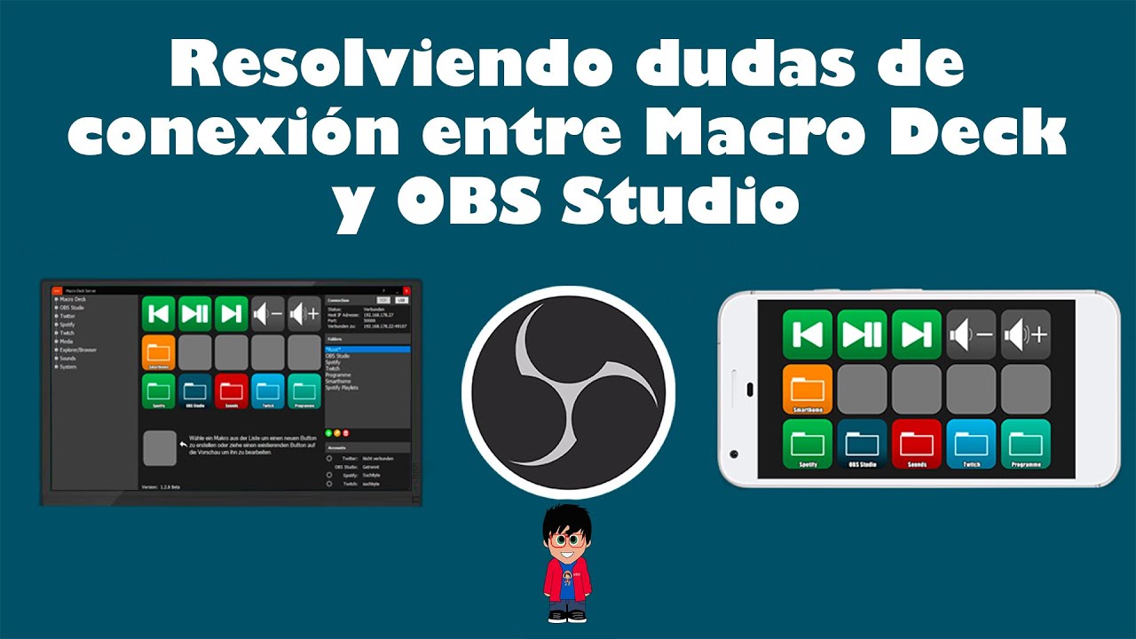Resolviendo dudas de Macro Deck y OBS Studio - YouTube