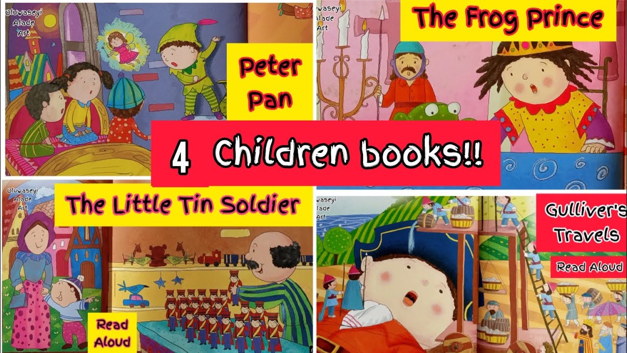 4 Amazing stories for children - Read Aloud books for toddlers, babies ...