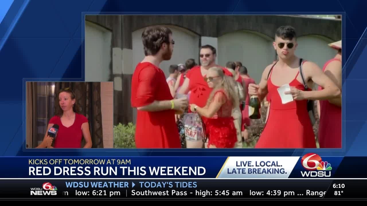 Red Dress Run kicks off this weekedn - YouTube