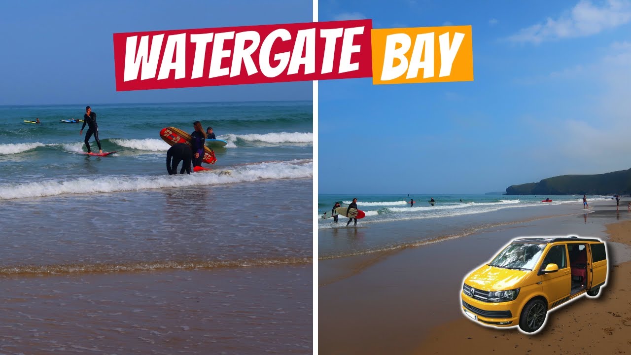 Watergate Bay is GREAT! | Cornwall Road Trip - YouTube