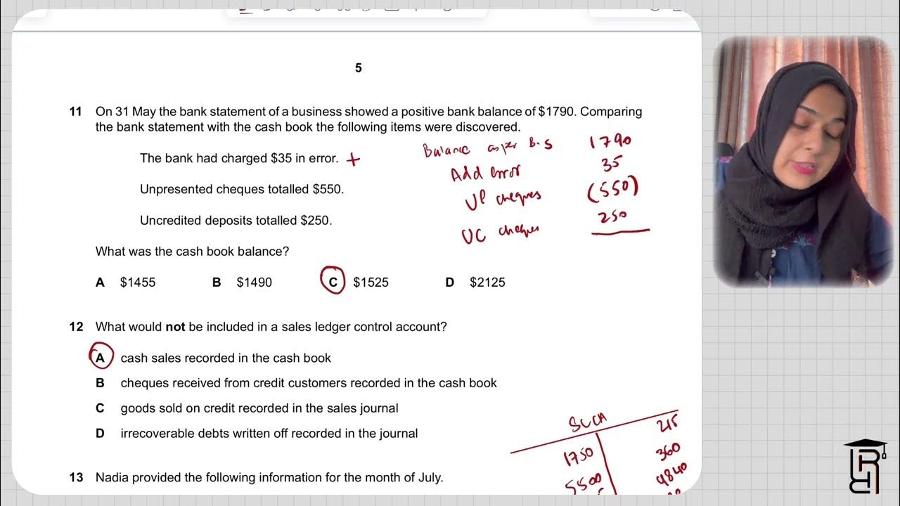 Accounting O levels/ IGCSE. May June 2024 paper 1 variant 1 - YouTube