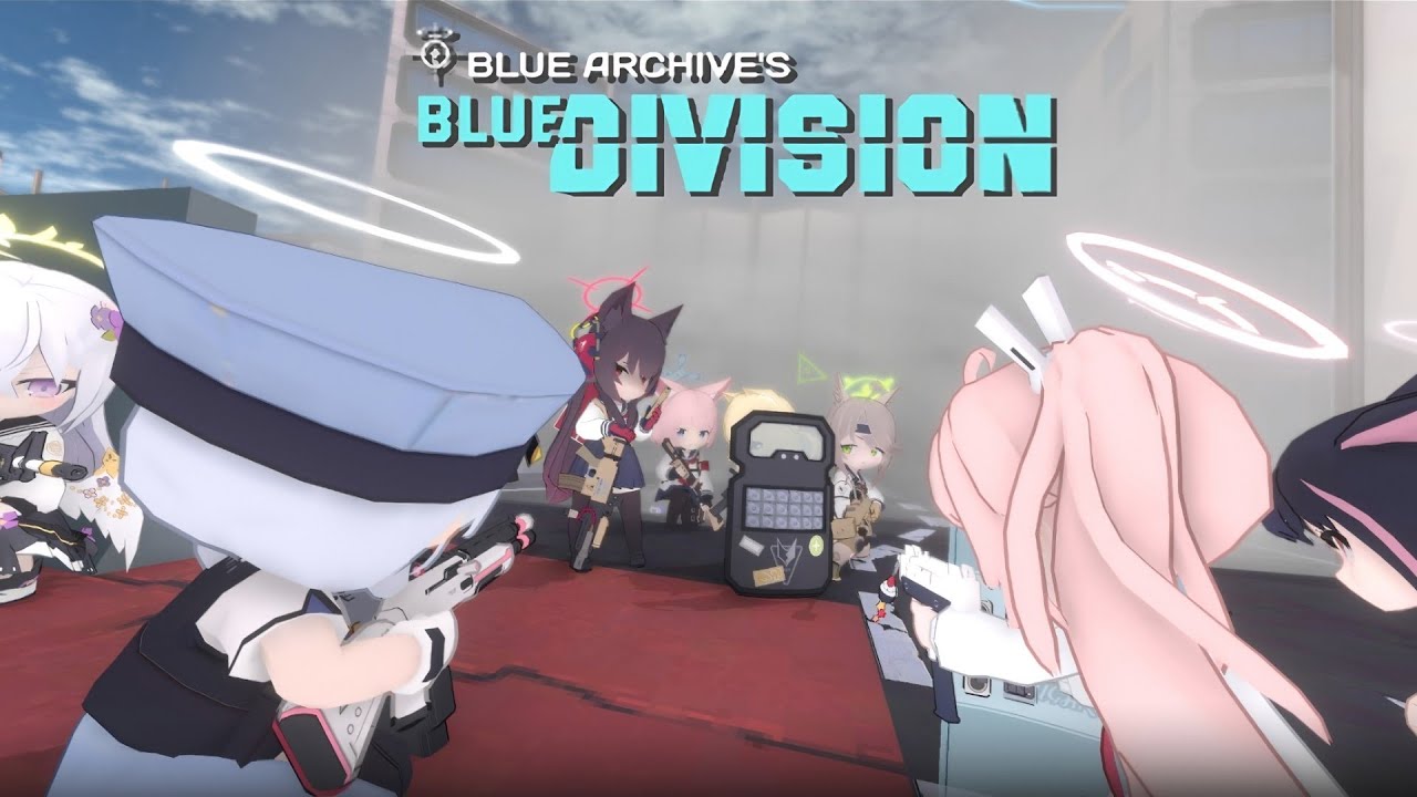 【ブルアカ】【TPS】Blue Division 紹介トレーラー【二次創作】 - YouTube