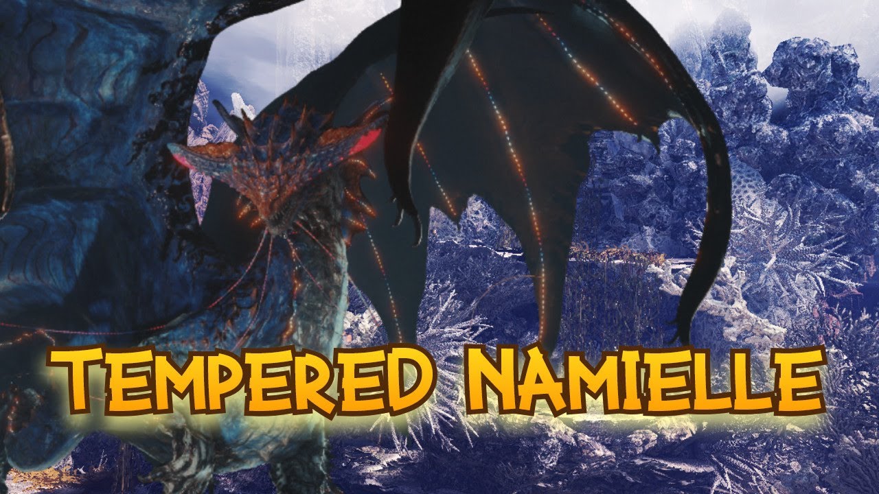 Namielle The Jellyfish Dragon - Monster Hunter World Iceborne - YouTube