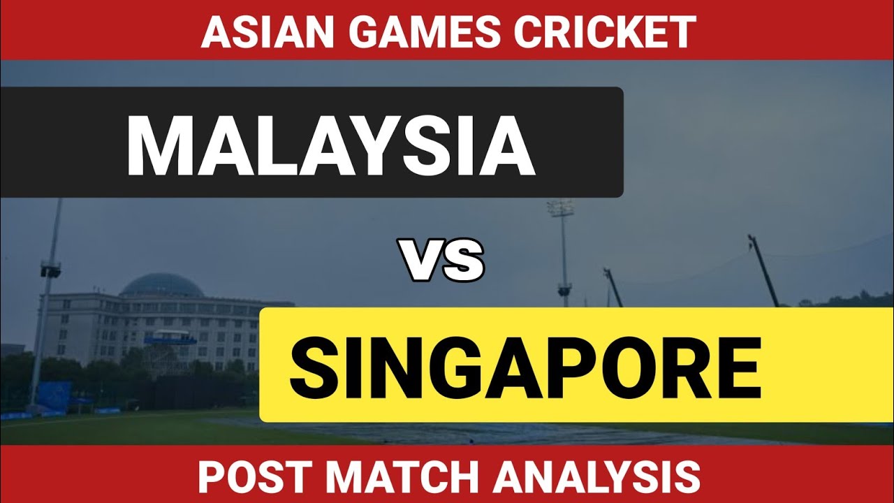 Malaysia Started With A Win | Malaysia vs Singapore | Post Match ...