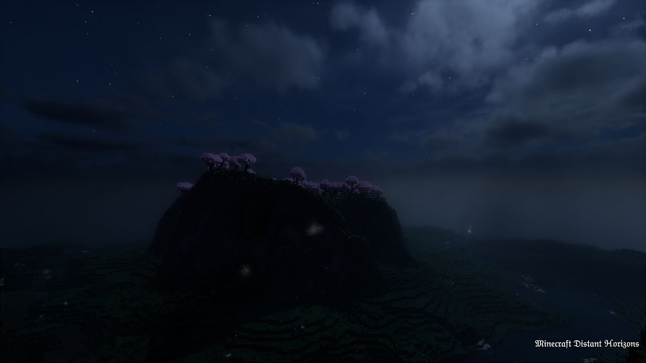 Minecraft Distant Horizons Mod With iris - YouTube