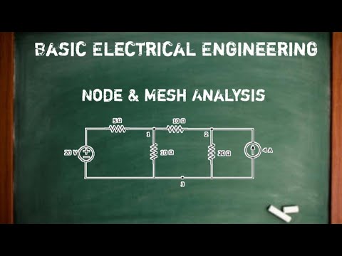 Nodal & Mesh Analysis | Basic Electrical Engineering | Note Book - YouTube