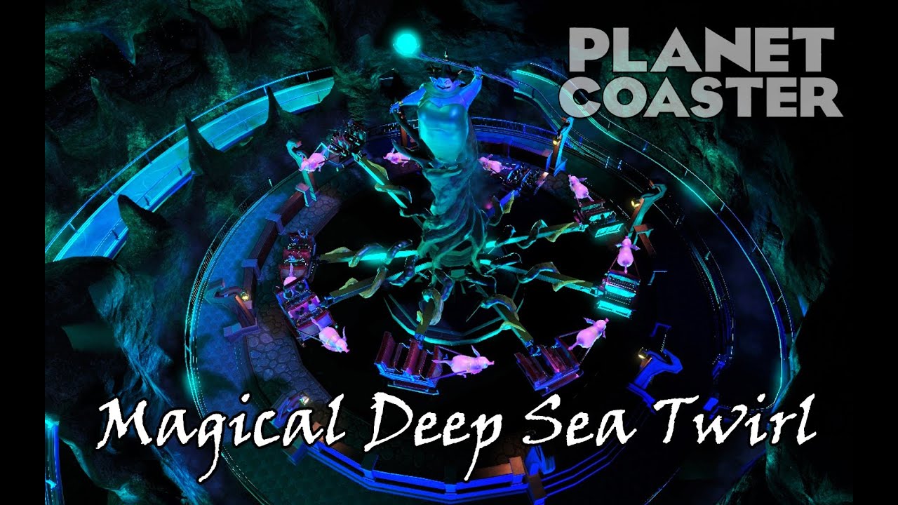 Magical Deep Sea Twirl | POV | Dreamland | Planet Coaster | Rideskin ...