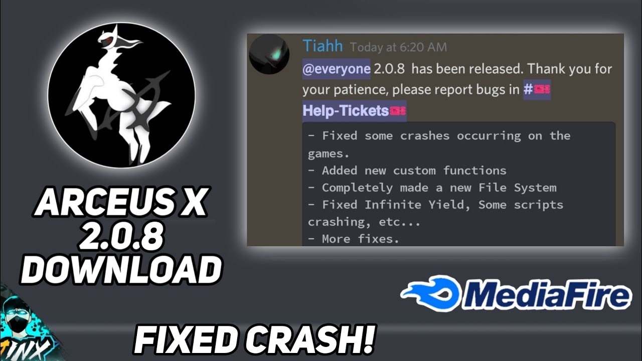 ARCEUS X 2.0.8 NEW UPDATE | MEDIAFIRE DIRECT LINK! 🔥 - YouTube