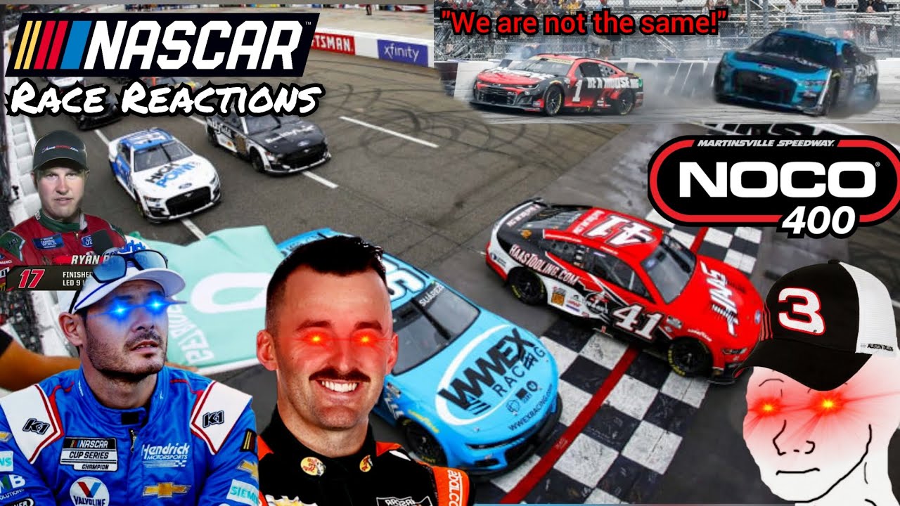 NASCAR Race Reactions: 2023 NOCO 400 at Martinsville - YouTube