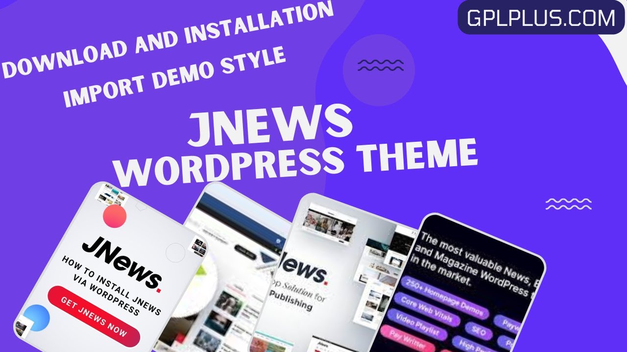JNews WordPress Theme Download, Installation and Import Demo Style ...