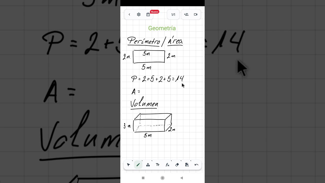 Calcular perímetro, área de un rectángulo y volumen de un prisma de ...
