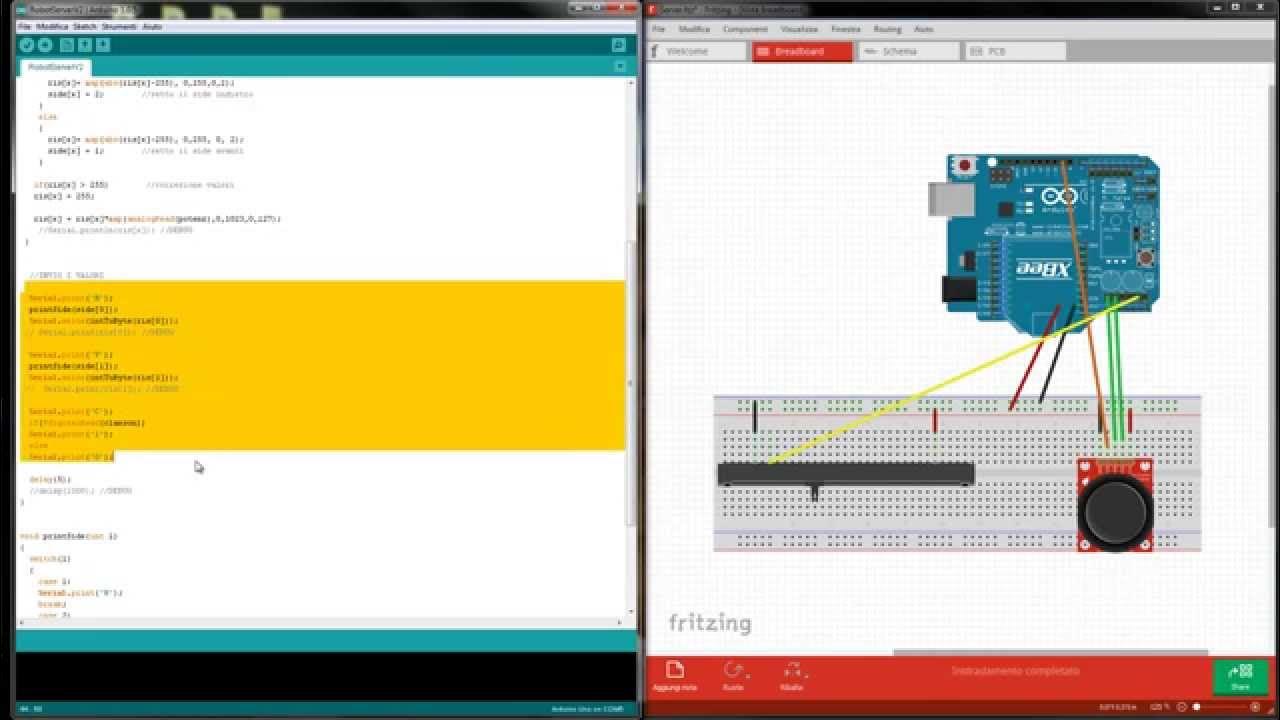 Arduino Robot 4C Auto IIS Avogadro - YouTube