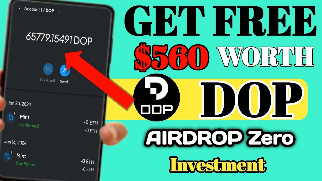 Get Free $560 Worth DOP Airdrop Zero Investment |DOP's testnet Airdrop ...