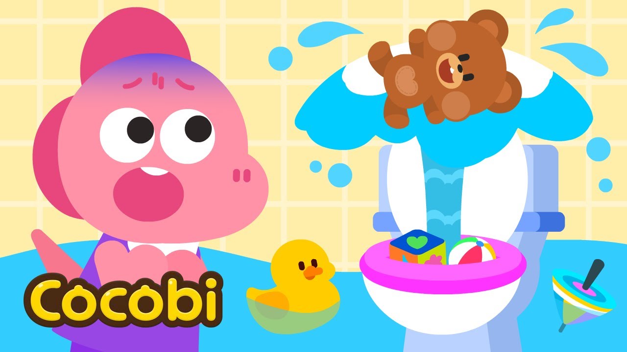 The Toilet Is Exploding!😱 + More FUN Songs for Kids | Cocobi - YouTube