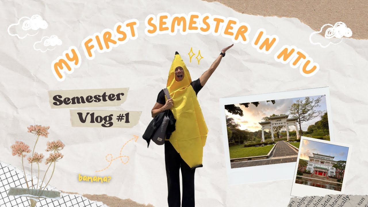 [uni vlog 📚] my first semester in NTU - YouTube