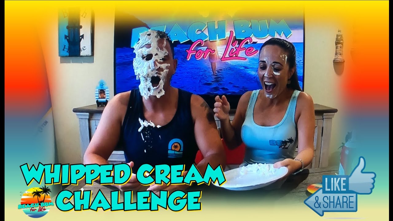 Whipped Cream Challenge | Couples Game - YouTube